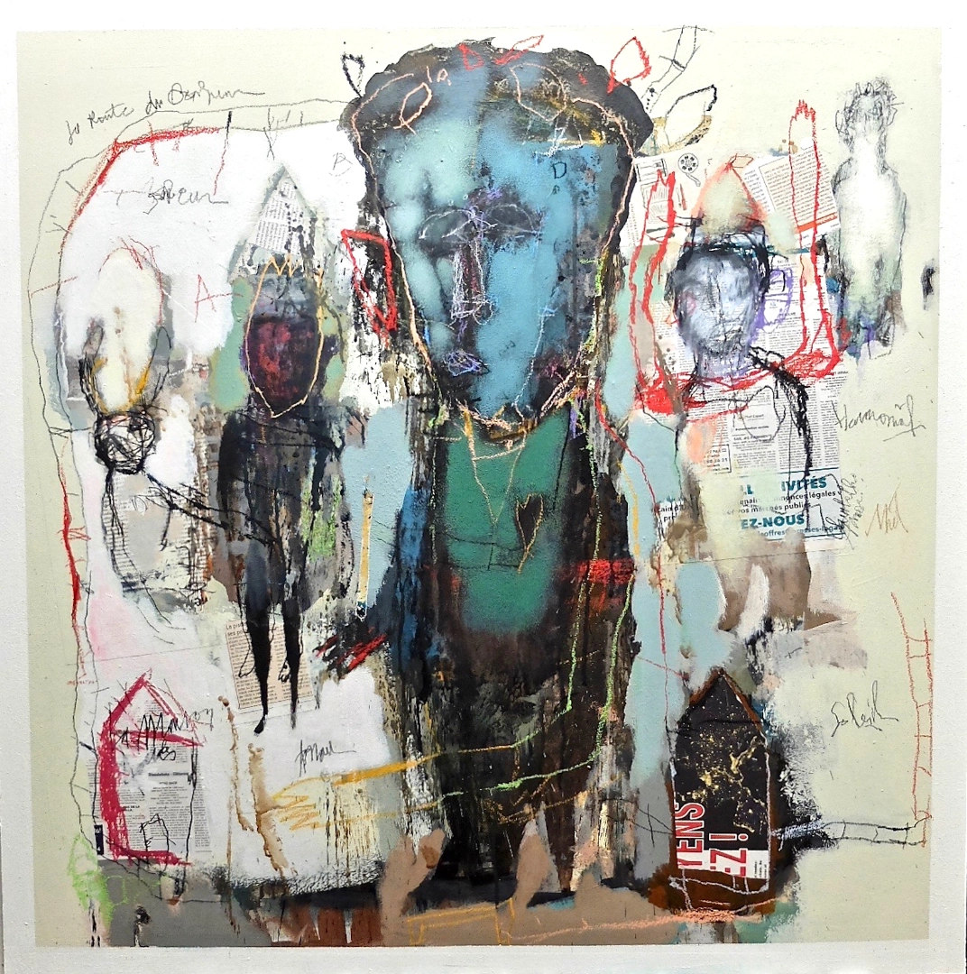 Le chemin n°2 par Jean-Louis Bessède- Peinture contemporaine